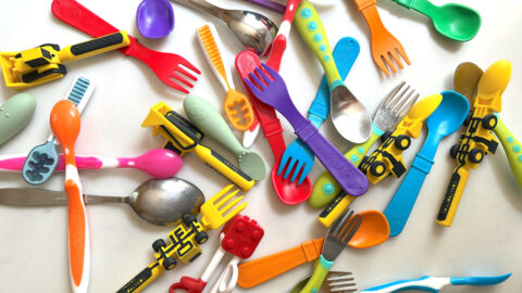 Best Utensils for Toddlers & Kids - Kids Eat in Color