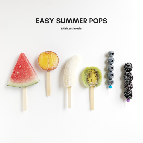 Watermelon Ice Pops + More Easy Ice Pop Ideas - Kids Eat in Color