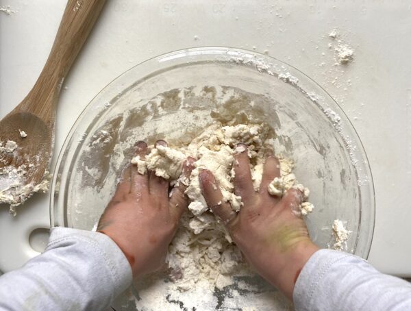 Easy Salt Dough for Recipe for Kids - Kids Eat in Color