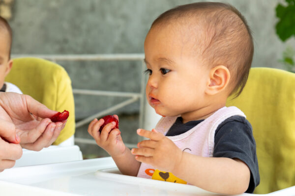 How to Prepare Strawberries for Babies + Feeding Tips - Kids Eat in Color