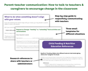 Fearless Nutrition (Preschool) Parent Action Toolkit - Kids Eat in Color