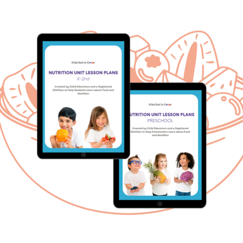 Fearless Nutrition (Preschool) Unit Study for Teachers - Kids Eat in Color